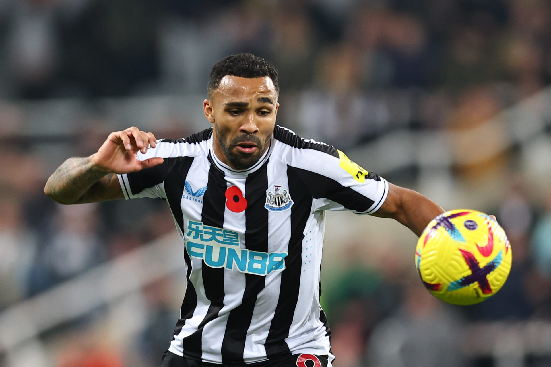 Callum Wilson pictured alongside Newcastle target James Maddison