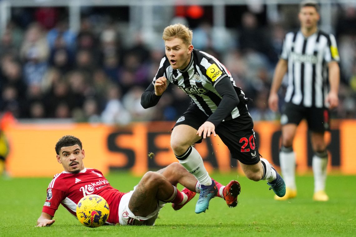 How Newcastle United currently feel about Lewis Hall's progress internally