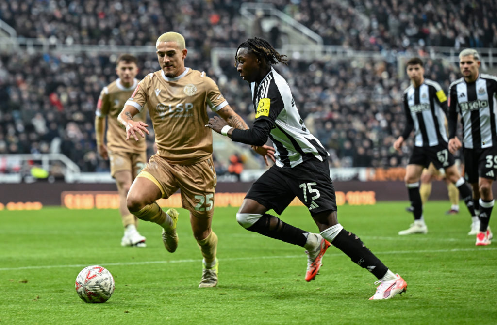 Two Newcastle United players spotted with new squad numbers during ...