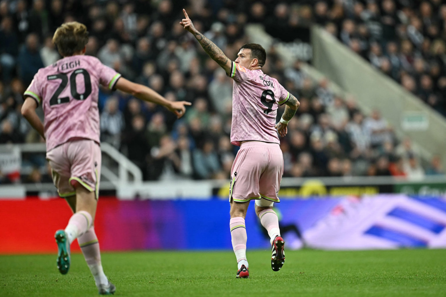 Boyhood Newcastle United fan Andy Cook scores stunning goal against ...
