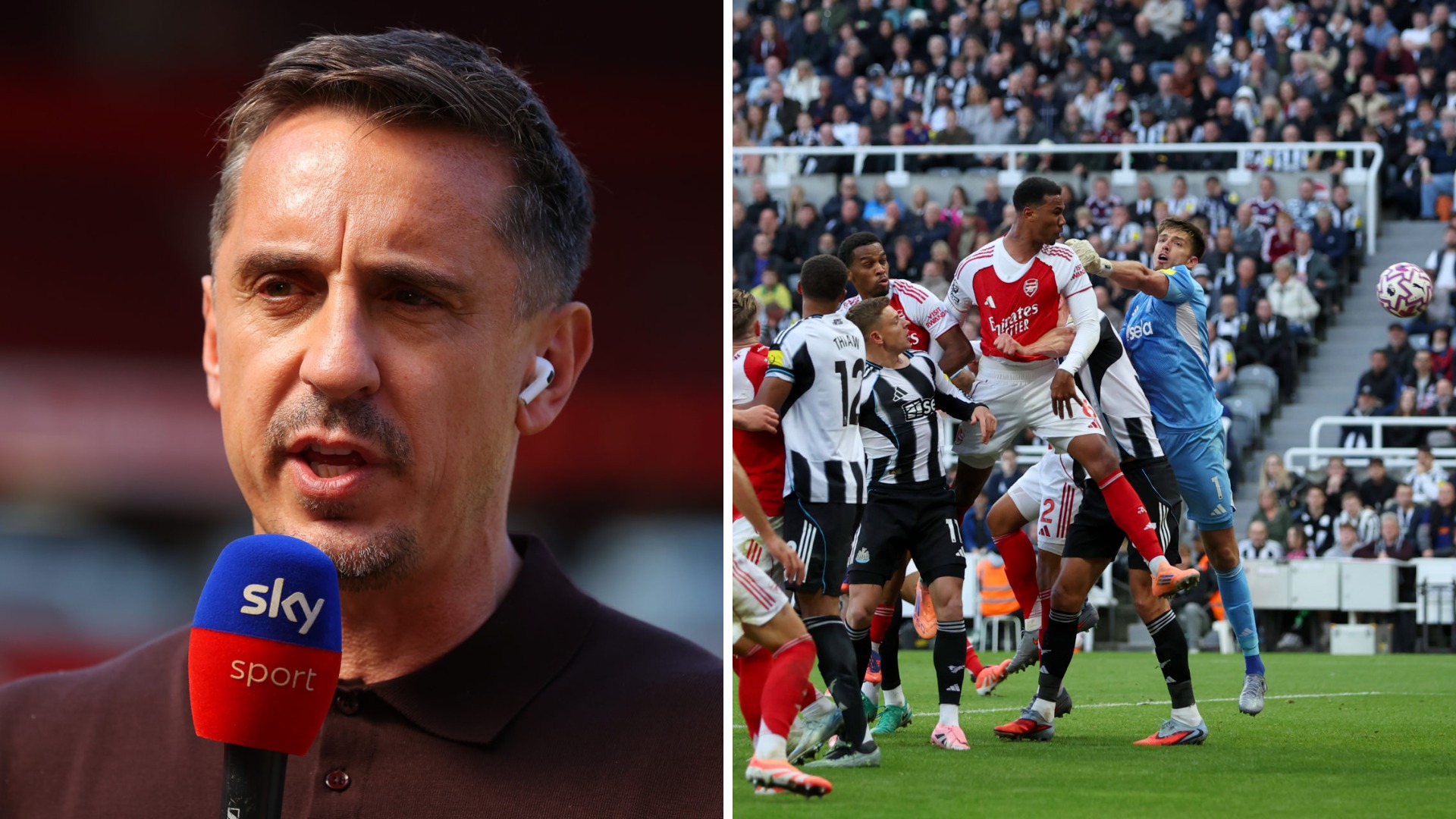 Gary Neville issues reassuring message to Newcastle United fans after ...