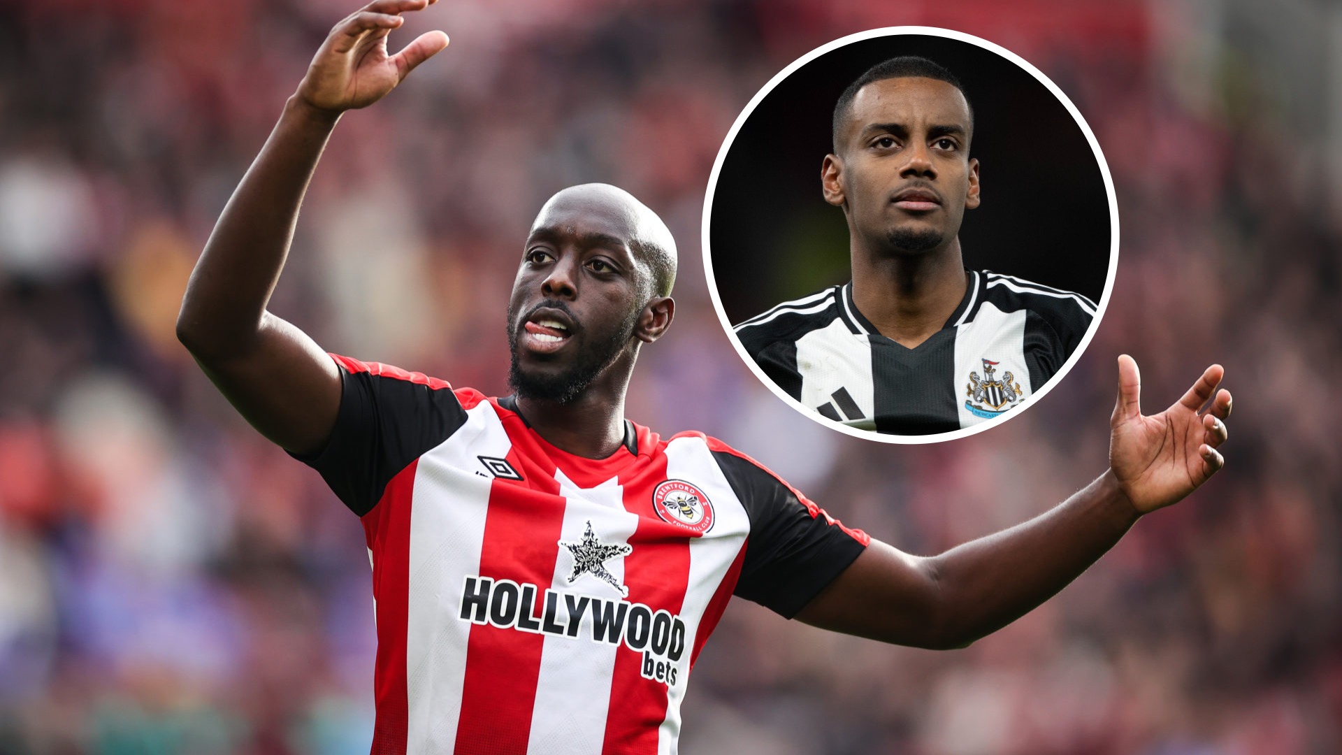 Stat proves Yoane Wissa is the best Alexander Isak replacement ...